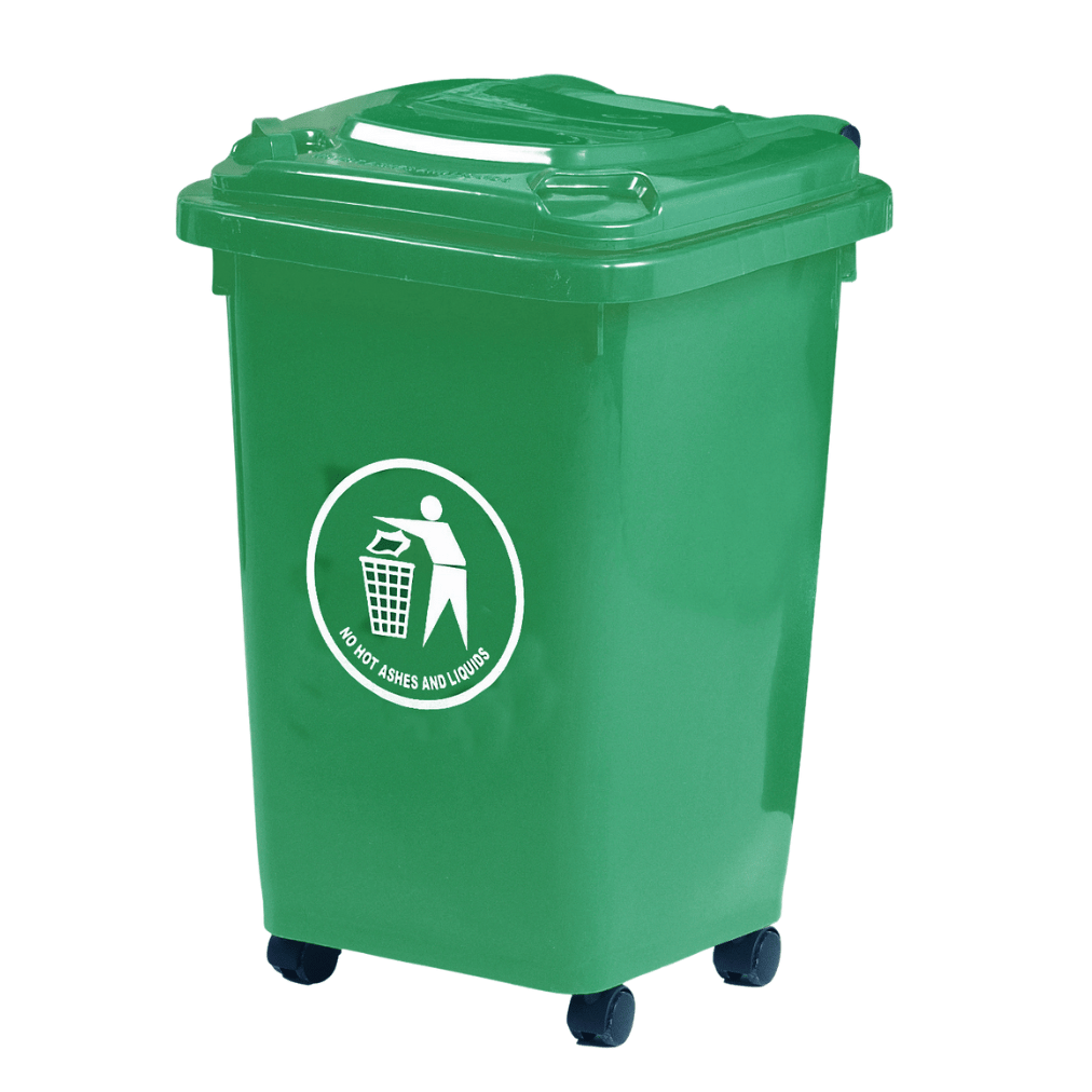 GPC Wheeled Bin Green - Tufferman