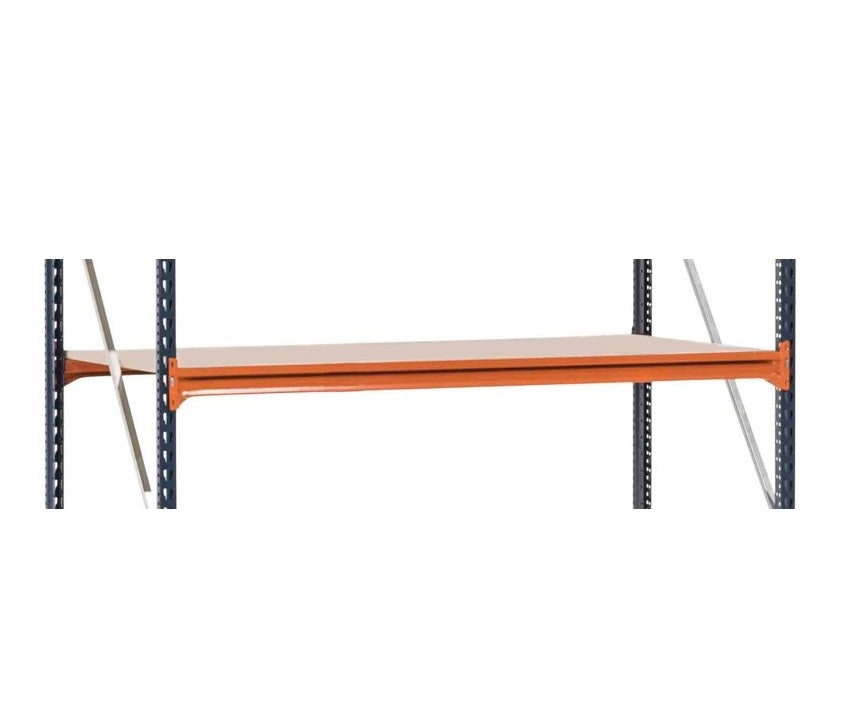 1x Mecalux Longspan Additional Shelf - Chipboard - Blue & Orange ...