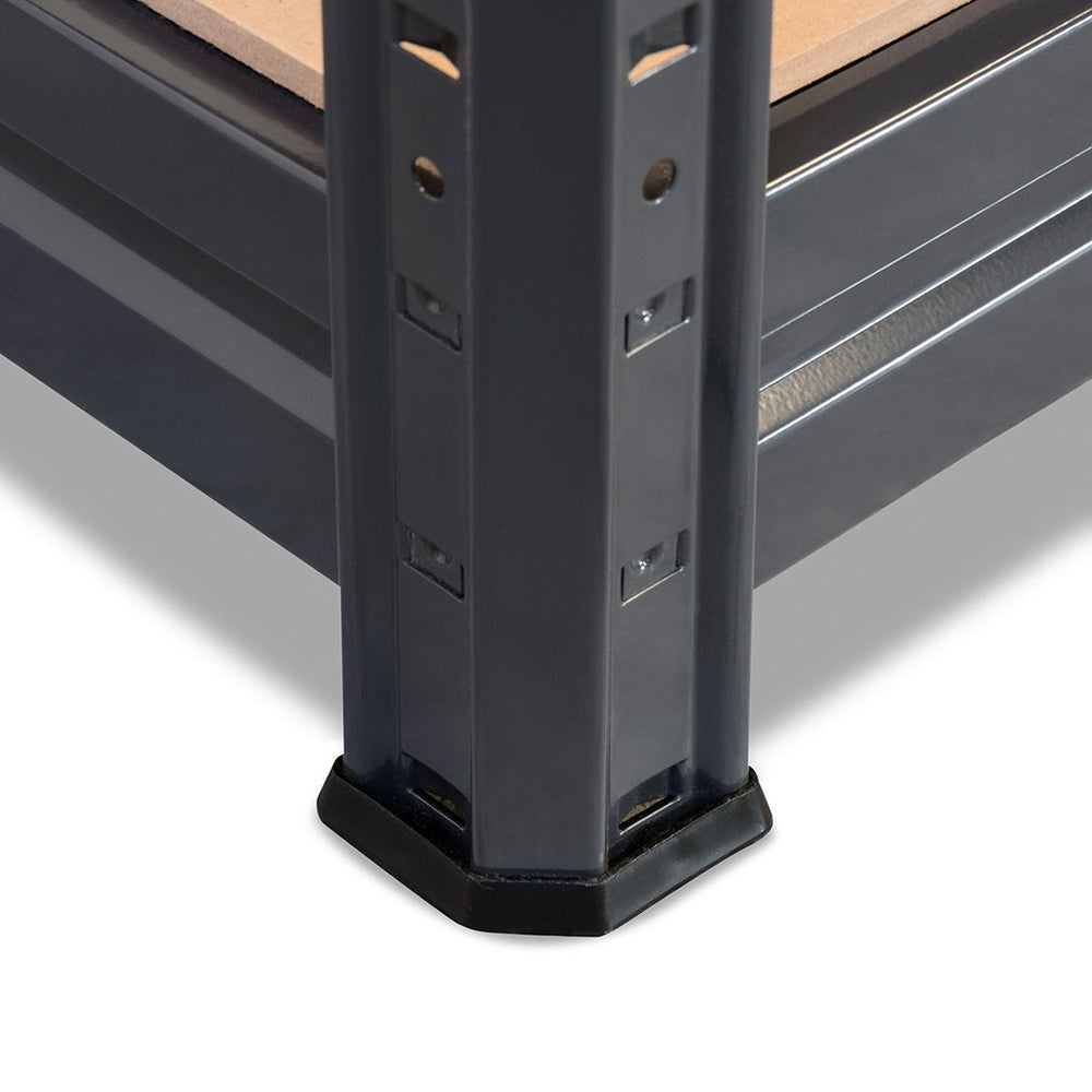 1x Storalex HRX Industrial Shelving 1770mm High 600kg Grey - Tufferman