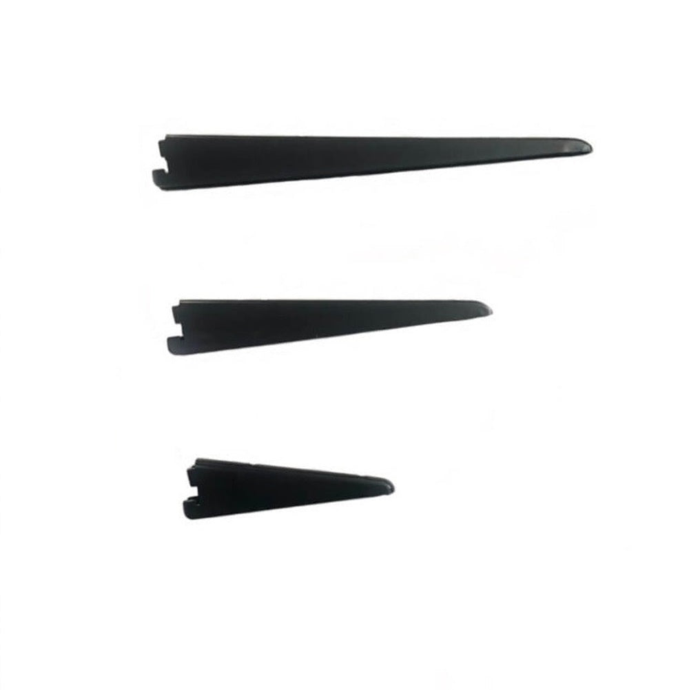 Twin Slot Shelving Brackets - Custom Build - Black - Tufferman