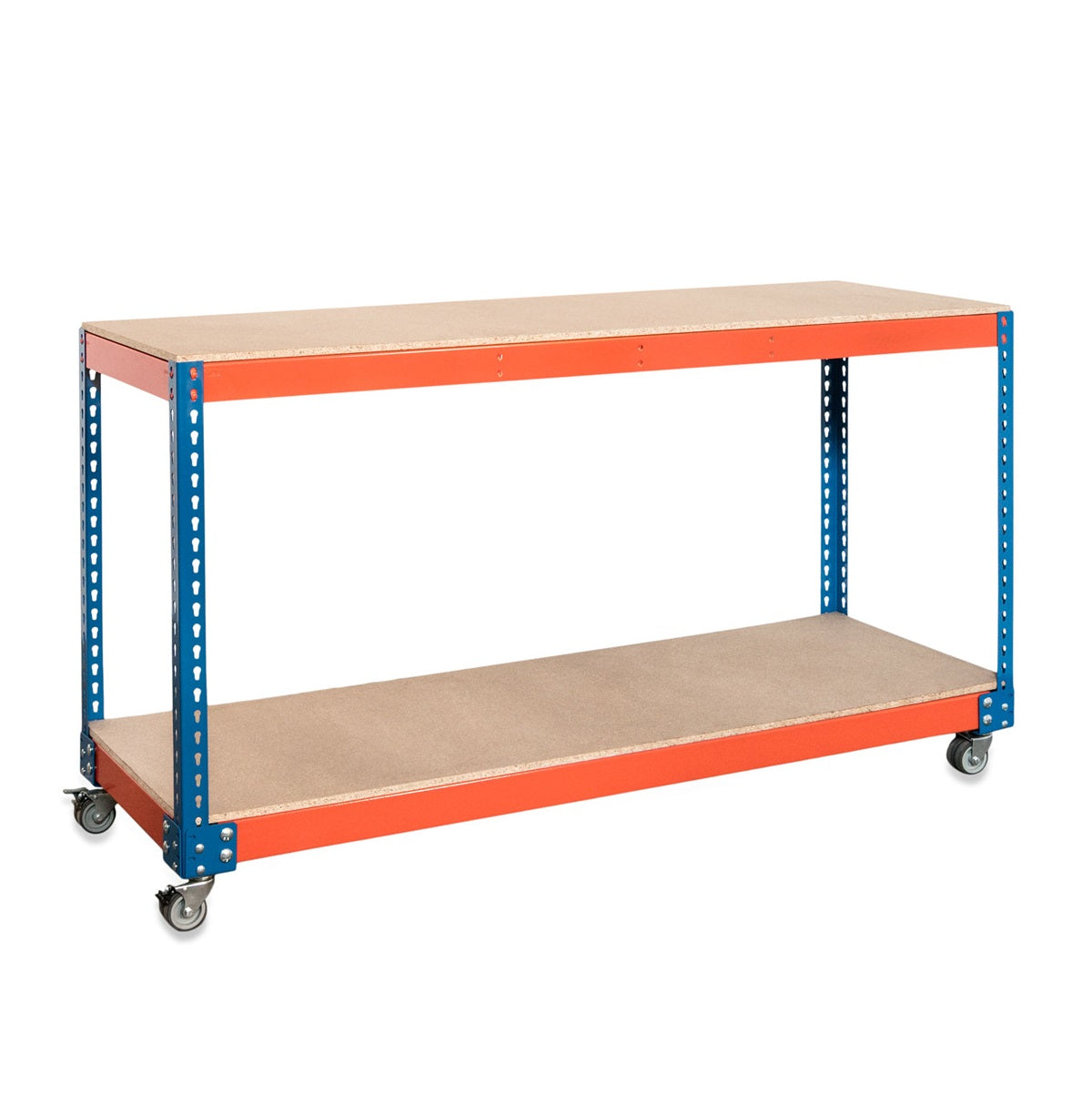 1x Storalex SX400 Mobile Garage Workbench 925mm High 400kg Chipboard ...
