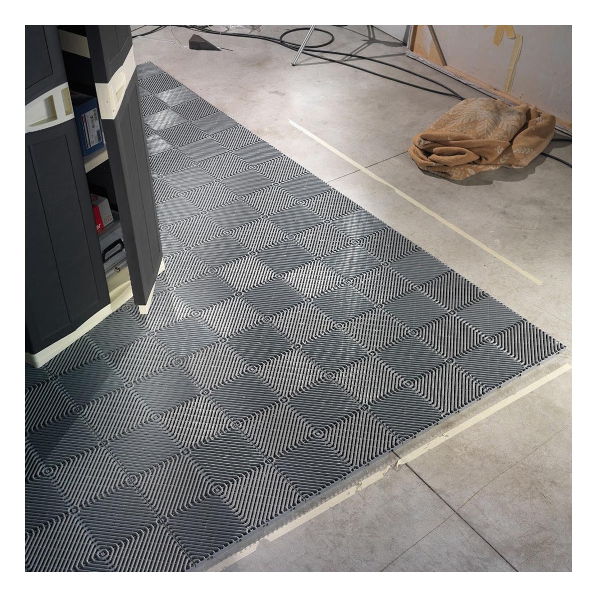 Wet Area Mat Kits - Grey - Tufferman