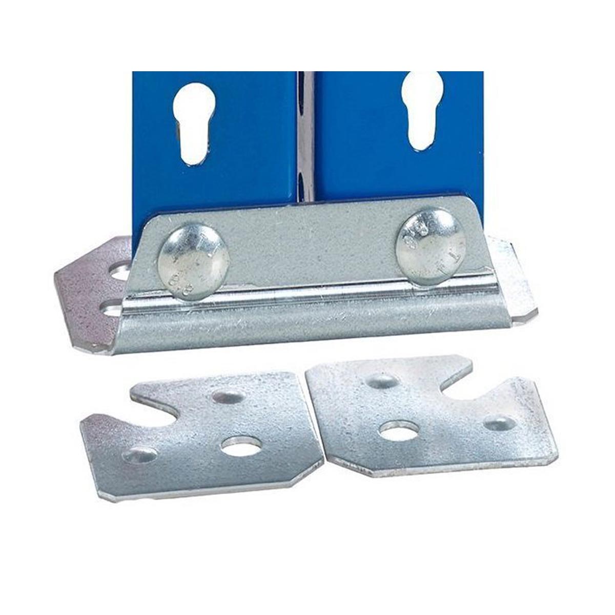 2x Storalex SX400 / SX800 Double Steel Feet - Galvanised - Tufferman