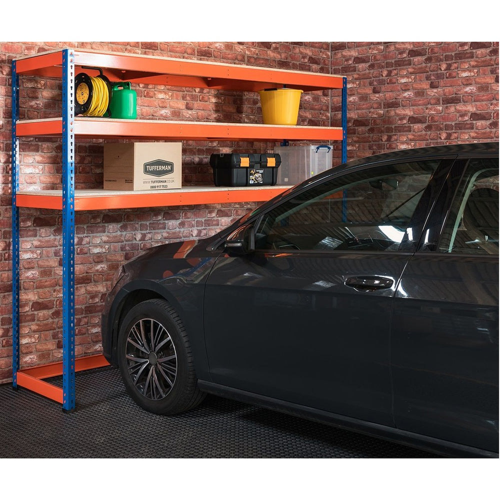 Storalex SX400 Over Car Heavy Duty Garage Shelving Unit - Tufferman