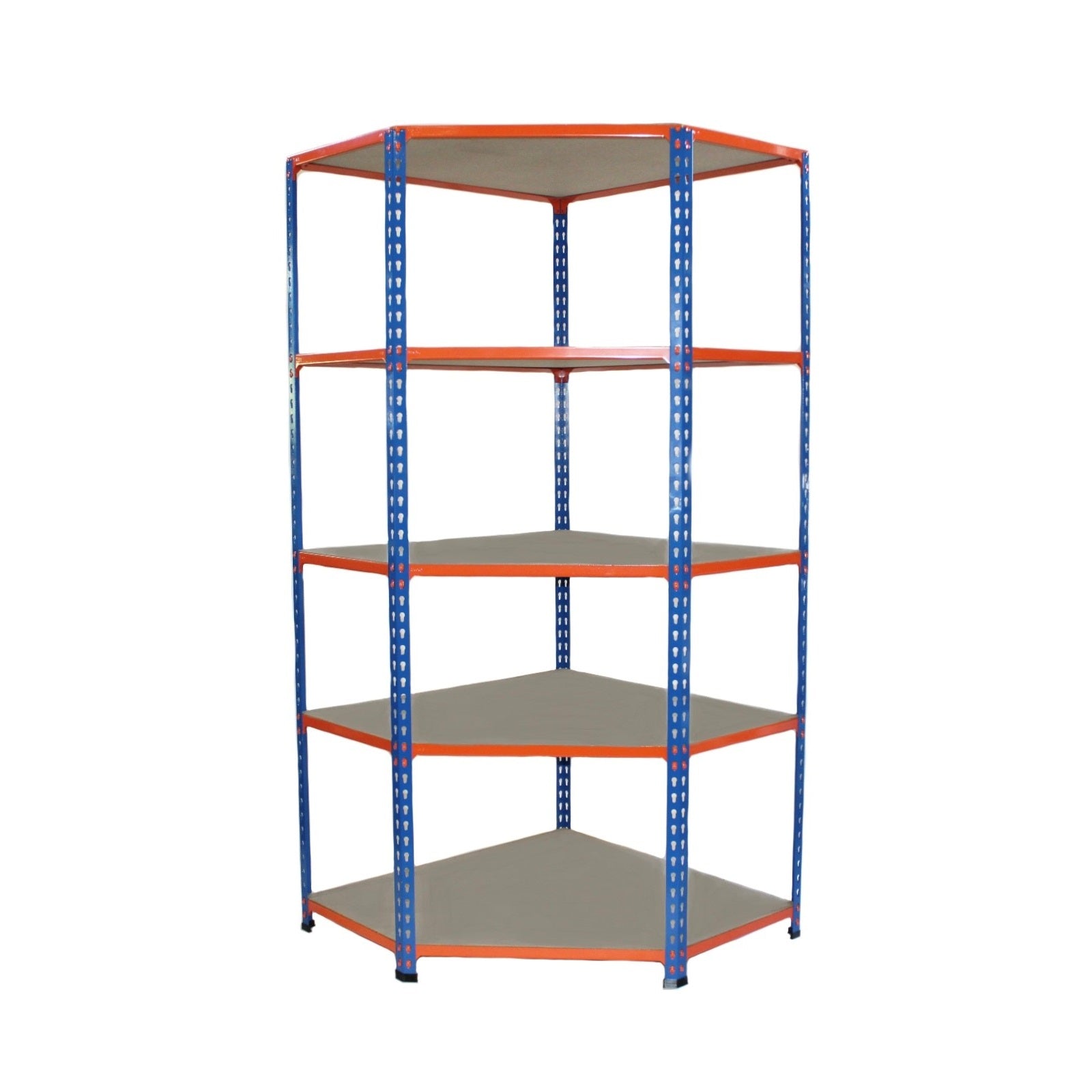 1x Storalex SX340 Corner Industrial Shelving 1980mm High 340kg - Tufferman