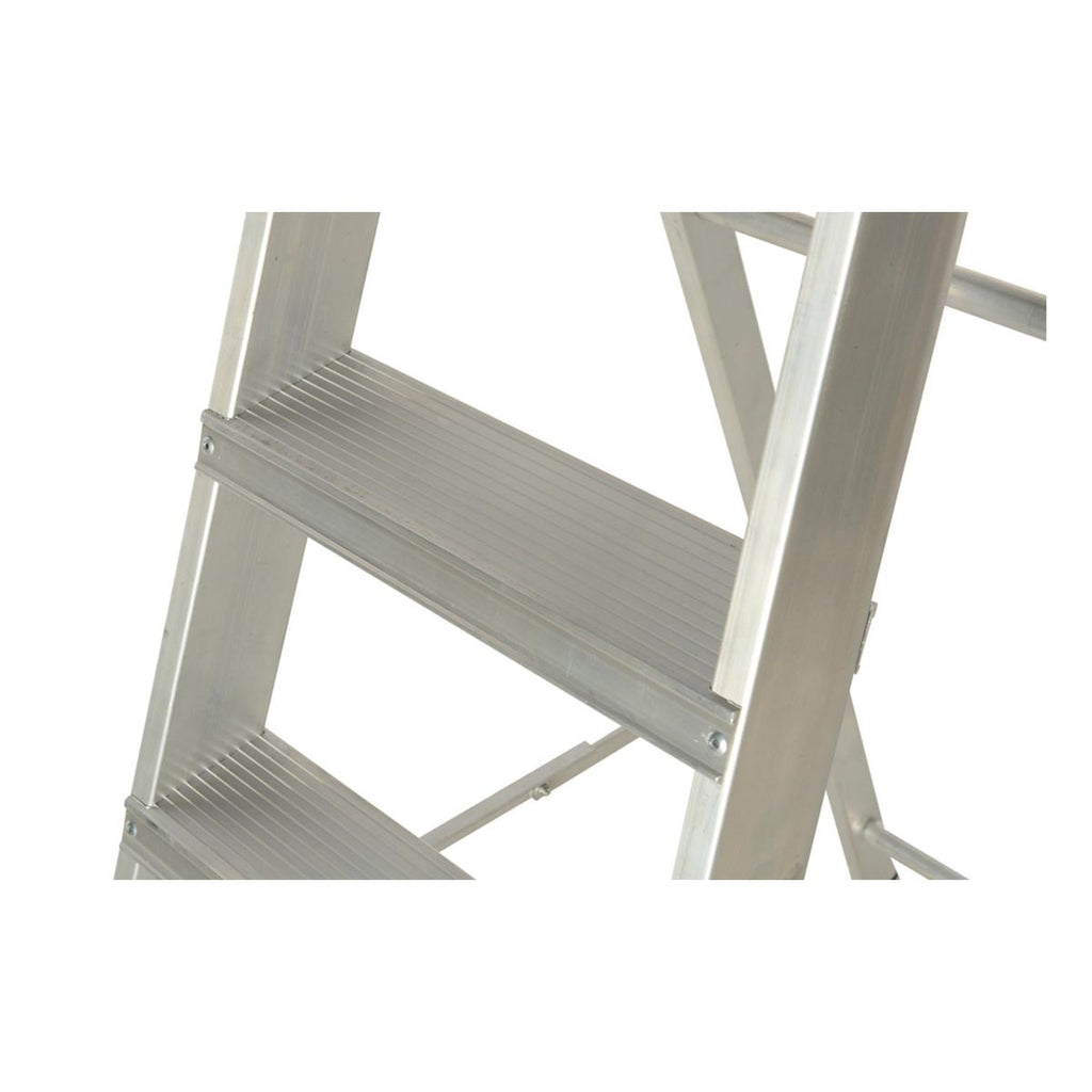 Werner Builders Swingback Step Ladders - (6 Sizes) - Tufferman