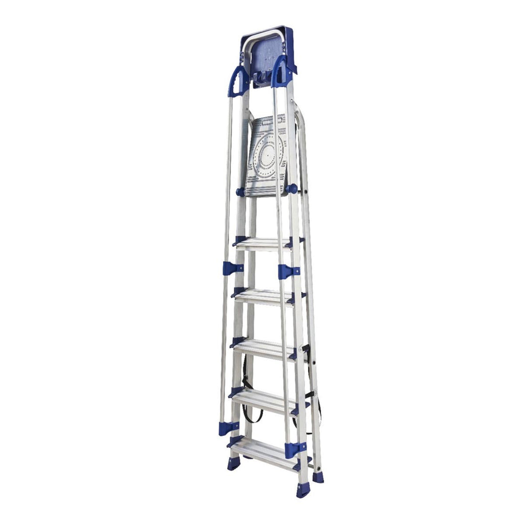 Werner Workstation Platform Step Ladders - (5 Sizes) - Tufferman